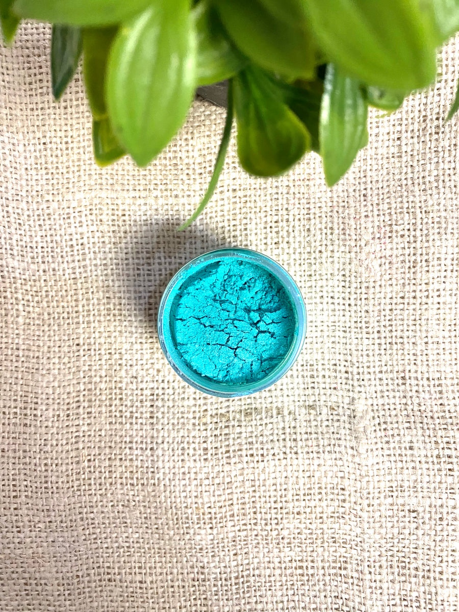 Mica Light Aqua (1/2 oz) – Ye Velas y Jabones